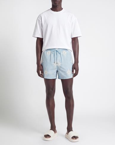 AMIRI AMIRI Viscose Printed High Waisted Shorts